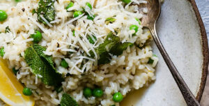 Pea & Mint Risotto - Holland House